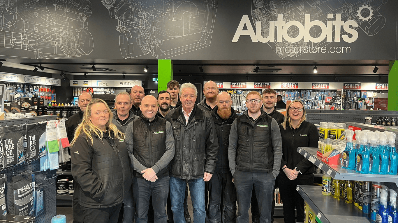 A Fond Farewell to Paddy McSherry - Autobits Motorstore